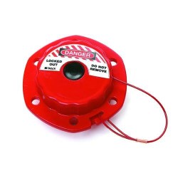 Brogan Safety | MINI CABLE LOCKOUT W/NYLON CABLE
