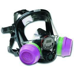 Brogan Safety | RESPIRATOR FULL FACEPIECE SILICONE DUAL CARTRIDGE/HARNESS