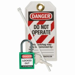 Brogan Safety | COMPACT LOCK PERSONAL KIT GREEN