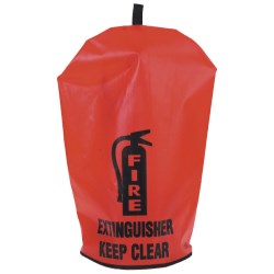 Brogan Safety | 20 LB. EXTINGUISHER COVER, ENGLISH, NO WINDOW